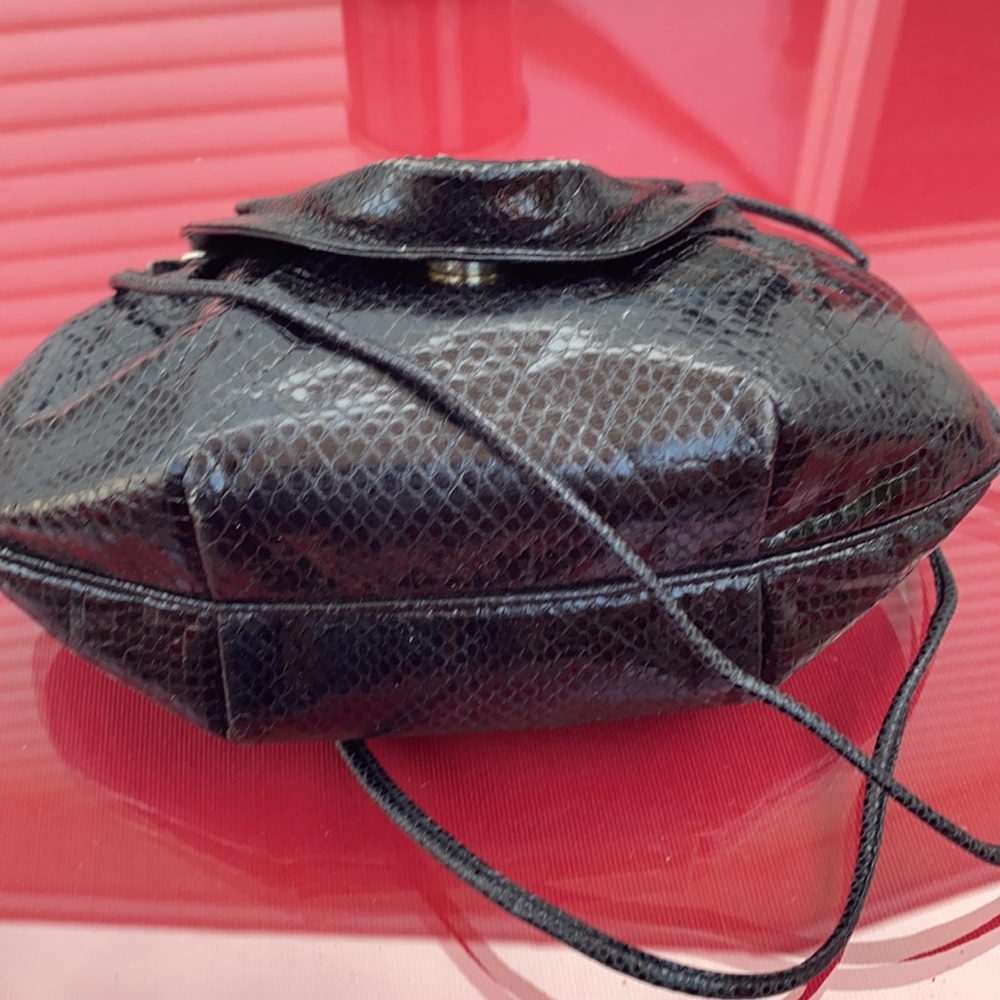 Finesse La Model Vintage Leather Shoulder Bag - Gem